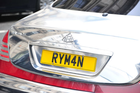 Chrome Maybach Car Owned By Theo Editorial Stock Photo - Stock Image ...