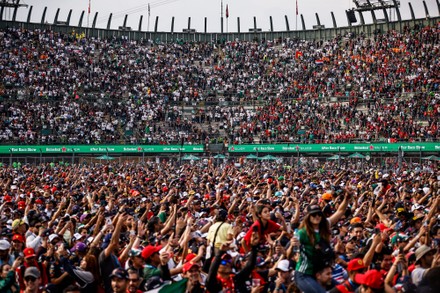Spectators Fans Podium During Formula 1 Editorial Stock Photo - Stock ...