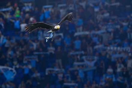 Ss Lazios Eagle Mascot Olimpia During Editorial Stock Photo - Stock ...