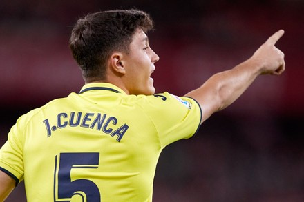 Jorge Cuenca Villarreal Cf Reacts During Editorial Stock Photo - Stock ...