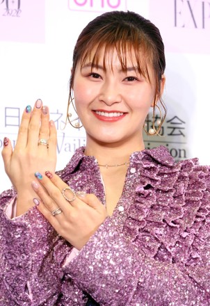 Japanese Model Yuchami Displays Her Nails Editorial Stock Photo - Stock ...