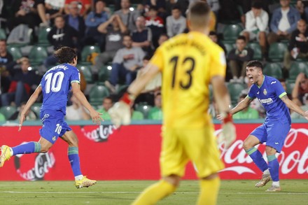 Getafe Players Celebrates 10 Lead During Editorial Stock Photo - Stock ...