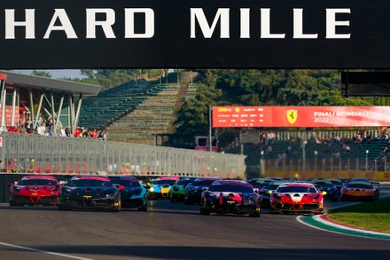 Start Ferrari Challenge North America Race Editorial Stock Photo ...
