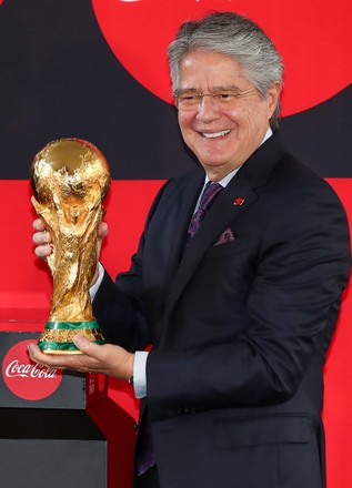 Ecuadorian President Guillermo Lasso Poses Fifa Editorial Stock Photo ...