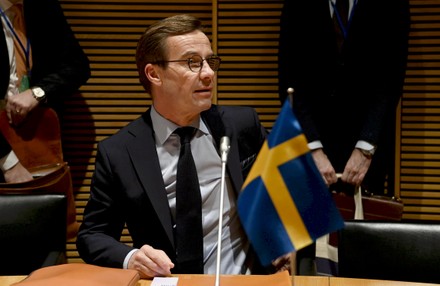 Prime Minister Sweden Ulf Kristersson Meeting Editorial Stock Photo - Stock Image | Shutterstock