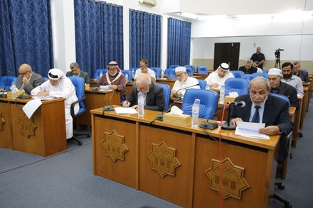Members Palestinian Legislative Council Attend Special Editorial Stock ...