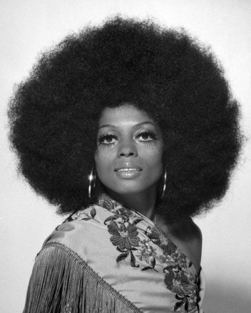 Diana Ross Poses Portrait 1975 Los Editorial Stock Photo - Stock Image ...