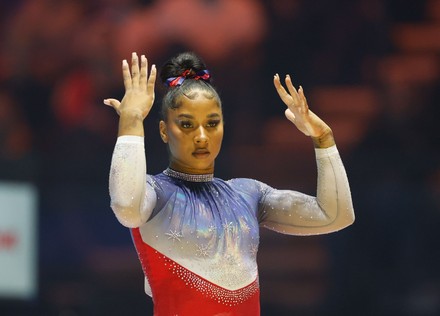 Womens Team Final Floor Jordan Chiles Editorial Stock Photo - Stock ...