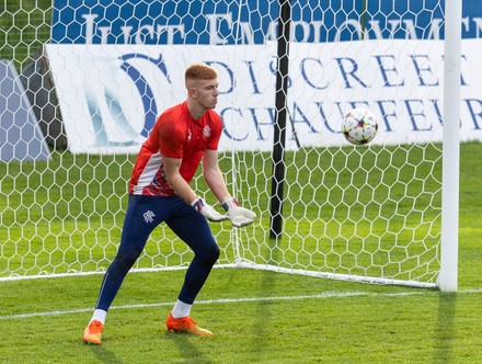 Rangers U19s Goalkeeper Jacob Pazikas Editorial Stock Photo - Stock ...
