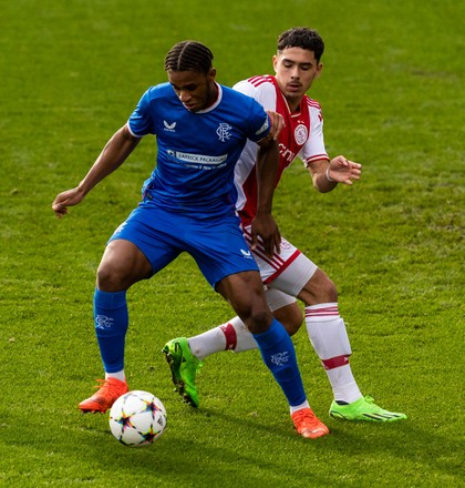 Rangers U19s Forward Zak Lovelace Editorial Stock Photo - Stock Image ...