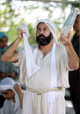 Follower Sabeanmandaean Community Takes Part Religious Editorial Stock ...