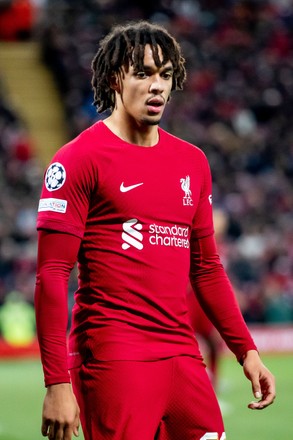 Liverpool Defender Trent Alexanderarnold 66 During Editorial Stock ...