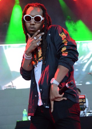 Rapper Takeoff Onethird Grammynominated Group Migos Editorial Stock ...