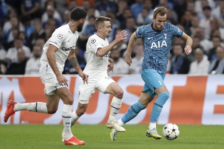 Tottenhams Harry Kane R Marseilles Valentin Editorial Stock Photo - Stock Image | Shutterstock