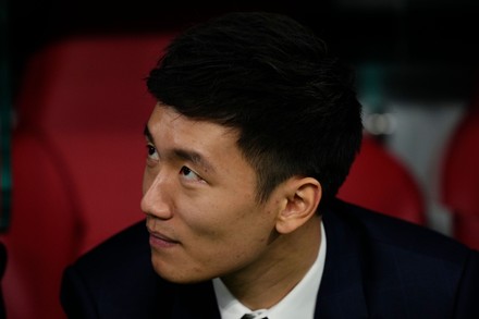 President Inter Zhang Kangyang Prior Uefa Editorial Stock Photo - Stock ...