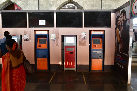 Automatic Ticket Vending Machine Atvm Found Editorial Stock Photo ...