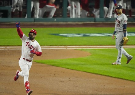 Philadelphia Phillies Bryce Harper Runs Bases Editorial Stock Photo ...