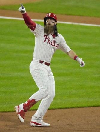 Philadelphia Phillies Brandon Marsh Runs Bases Editorial Stock Photo ...