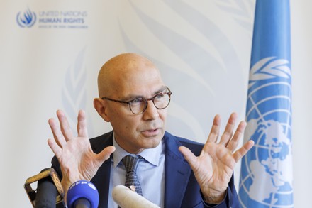 Un High Commissioner Human Rights Volker Editorial Stock Photo - Stock ...