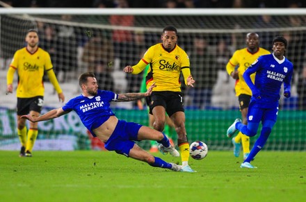 Joe Ralls Cardiff City Slidesis Tackle Editorial Stock Photo - Stock ...