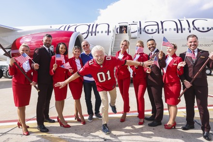 Virgin Atlantic Touches Down Tampa On Editorial Stock Photo - Stock ...