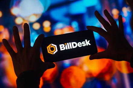 This Photo Illustration Billdesk Logo Displayed Editorial Stock Photo ...