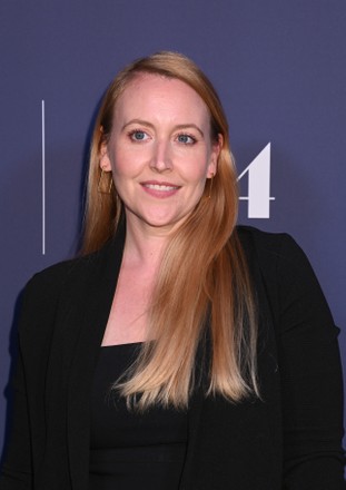 Writer Elizabeth Sanders Arrives Premiere Causeway Editorial Stock ...