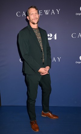 Cast Member Russell Harvard Arrives Premiere Editorial Stock Photo ...