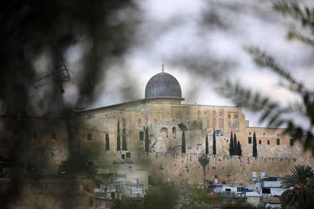 Alqibli Mosque Al Aqsa Mosque Compound Editorial Stock Photo - Stock ...