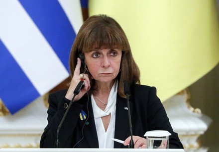 __COUNT__ Greek President Katerina Sakellaropoulou visits Ukraine, Kyiv ...