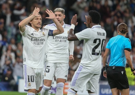 Celebration Goal Luka Modric Real Madrid Editorial Stock Photo - Stock ...