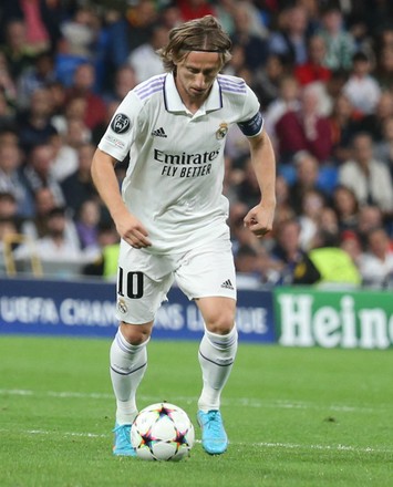 Celebration Goal Luka Modric Real Madrid Editorial Stock Photo - Stock ...