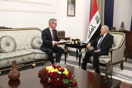 Iraqi President Abdul Latif Rashid Receives Editorial Stock Photo ...