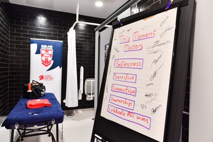 Team Values Displayed England Rugby League Editorial Stock Photo ...