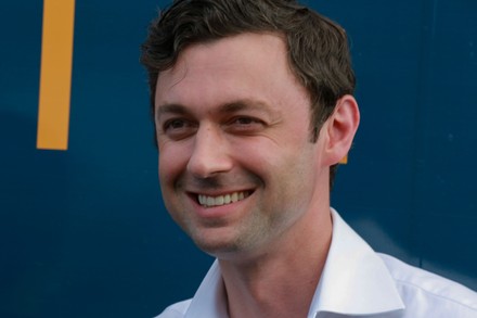 Senator Jon Ossoff Speaking Media Editorial Stock Photo - Stock Image ...