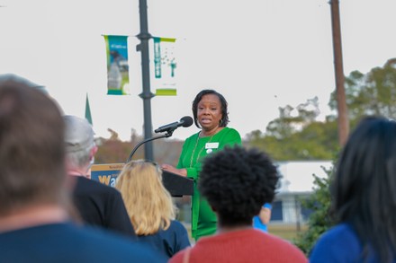 Clarkston Mayor Beverly H Burke Speaking Editorial Stock Photo - Stock ...