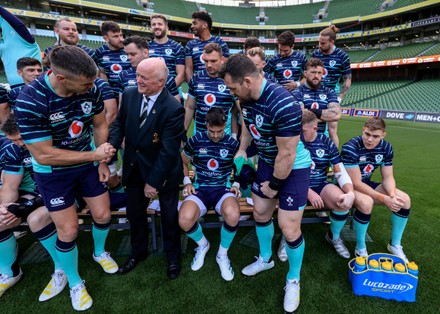 Jonathan Sexton Irfu President John Robinson Editorial Stock Photo ...