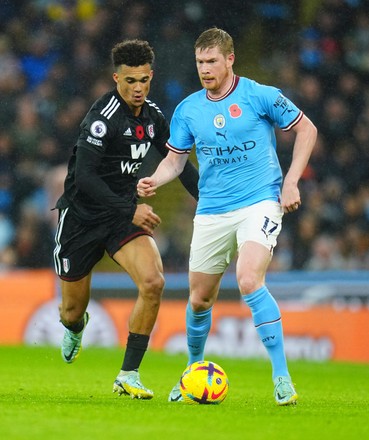 Dan James Fulham Watches Bernardo Silva Editorial Stock Photo - Stock ...