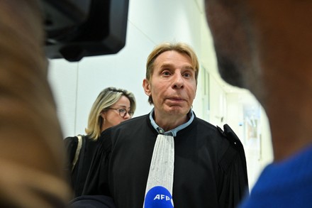 Olivier Pardo Lawyer Eric Zemmour During Editorial Stock Photo - Stock ...