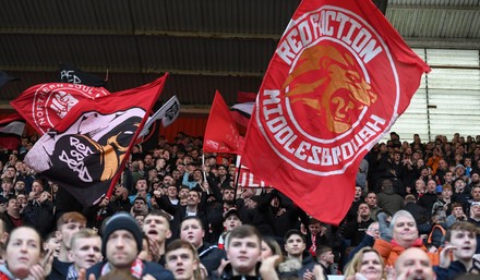 Middlesbrough Fans Editorial Stock Photo - Stock Image | Shutterstock