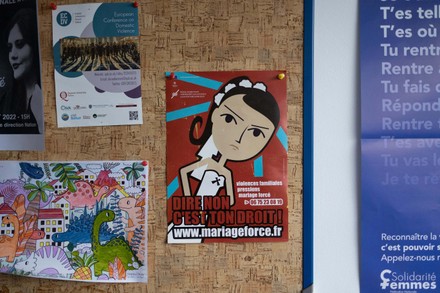 Sign Federation Nationale Solidarite Femmes Fnsf Editorial Stock Photo ...