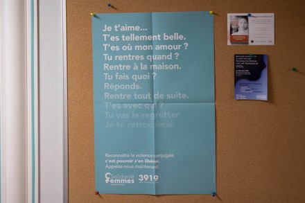 Sign Federation Nationale Solidarite Femmes Fnsf Editorial Stock Photo ...