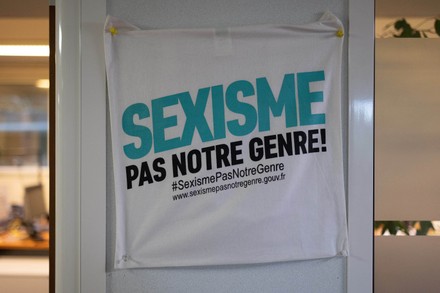 Sign Federation Nationale Solidarite Femmes Fnsf Editorial Stock Photo ...