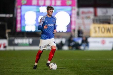 Portsmouth Defender Zak Swanson During Fa Editorial Stock Photo - Stock ...