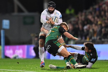 Northampton Saints Fly Half Fin Smith Editorial Stock Photo - Stock ...