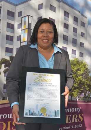 Carol Gardner President Tedc Poses Picture Editorial Stock Photo ...