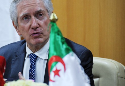 French Ambassador Algeria Francois Gouyette Hosted Editorial Stock Photo - Stock Image ...