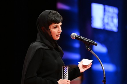 Mahsa Hejazi Mahsa Hejazi Speak After Editorial Stock Photo - Stock ...