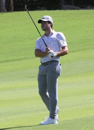 Mexican Golfer Sebastian Vazquez Action During Editorial Stock Photo ...