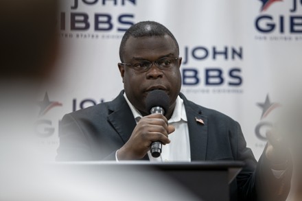 __COUNT__ John Gibbs campaign townhall, Grand Rapids, Michigan, USA ...